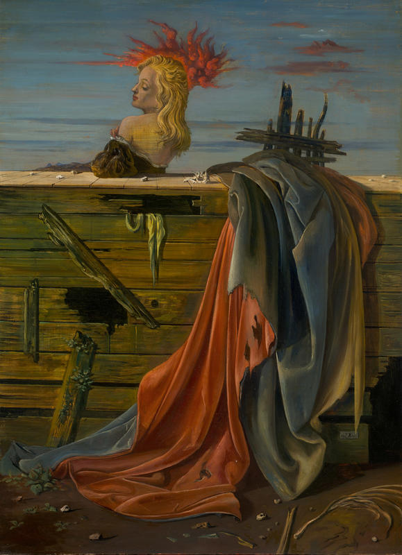 Portrait Fantasy of Ona Munson - McNay Art Museum