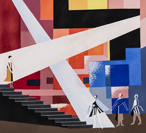 Design for The Merchant of Venice from Alexandra Exter: Décors de ...