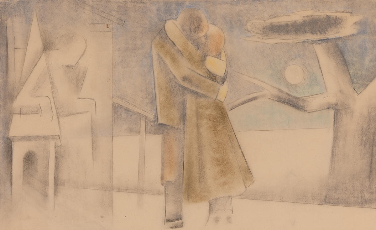 Mural design - Ethan Frome - McNay Art Museum